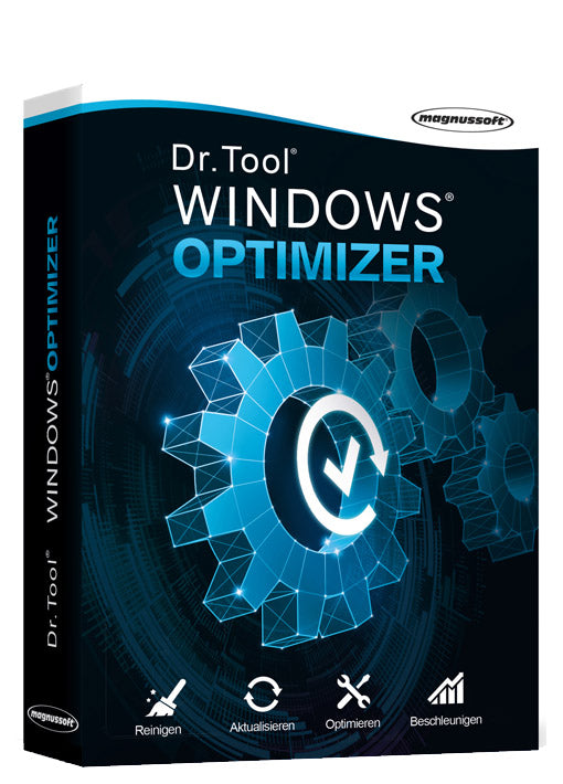 Dr.Tool Windows Optimizer - Lizenz für 3 PCs - – Markt+Technik Verlag GmbH