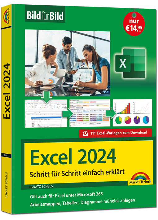 Excel 2024 – Bild für Bild - Viele bebilderte Schrittanleitungen ...