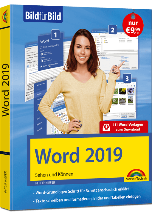 Word 2019 – Bild für Bild – Markt+Technik Verlag GmbH