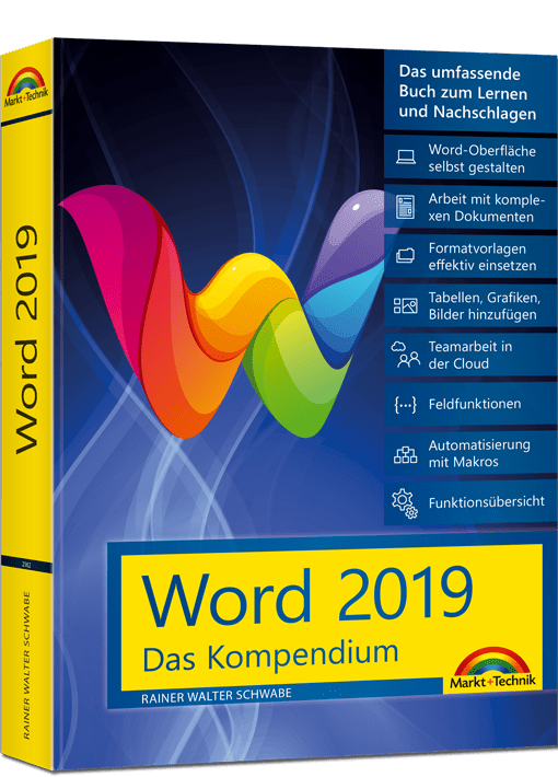 Word 2019 - Das Kompendium - Buch – Markt+Technik Verlag GmbH