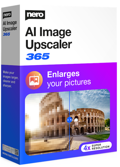 Nero AI Image Upscaler Pro 365 - Bilder hochskalieren: Holen Sie das ...
