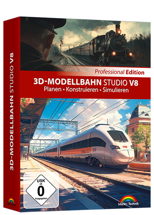 3D Modellbahn Studio V8 Professional - Realistisch planen und ...