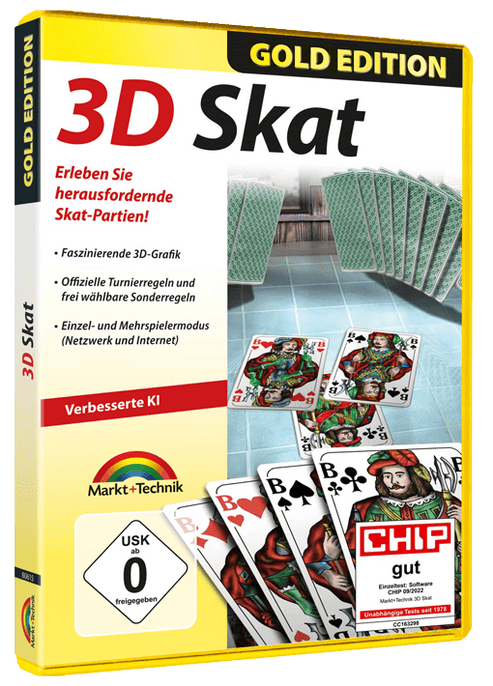 3D Skat - Gold Edition - Software – Markt+Technik Verlag GmbH