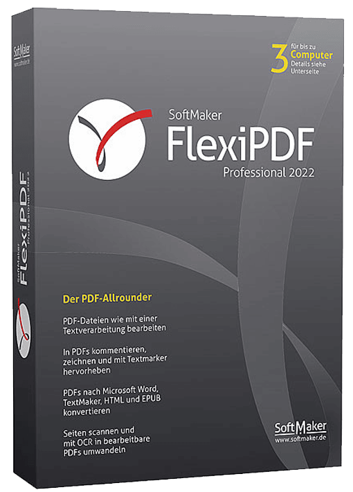 SoftMaker Flexi PDF Professional 2022 – Markt+Technik Verlag GmbH