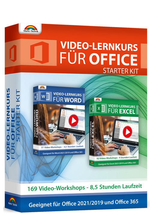 Lernkurs Office 2021-2019 Starter Kit – Markt+Technik Verlag GmbH