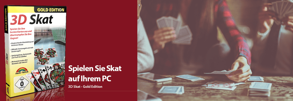 3D Skat - Gold Edition - Software – Markt+Technik Verlag GmbH