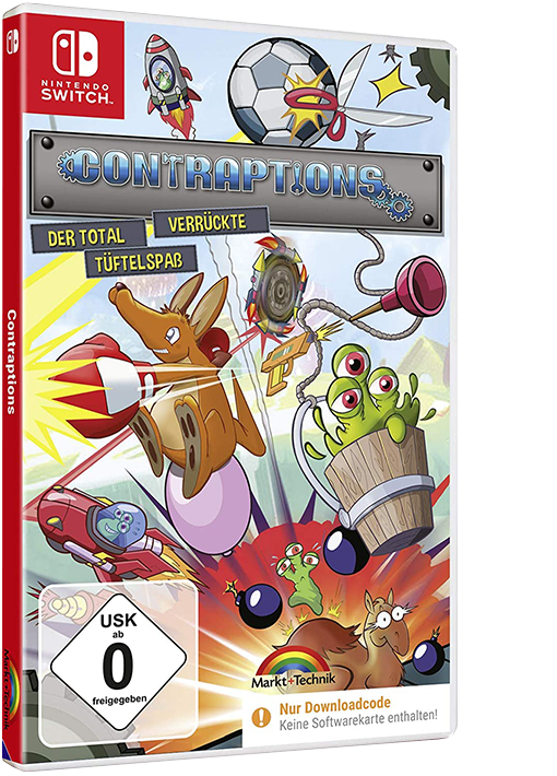 CONTRAPTIONS - Nintendo Switch – Markt+Technik Verlag GmbH