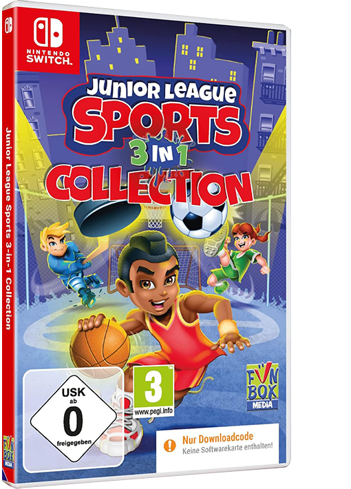 Junior League Sports 3in1 Collection - Nintendo Switch – Markt+Technik ...