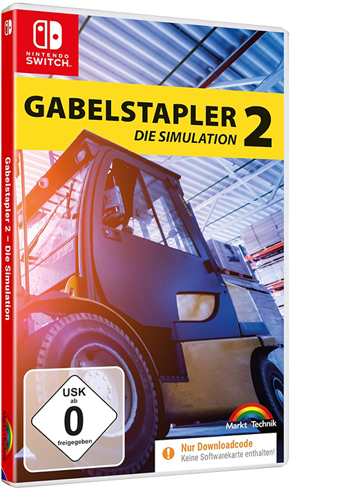 Gabelstapler 2 - Die Simulation - Nintendo Switch – Markt+Technik ...