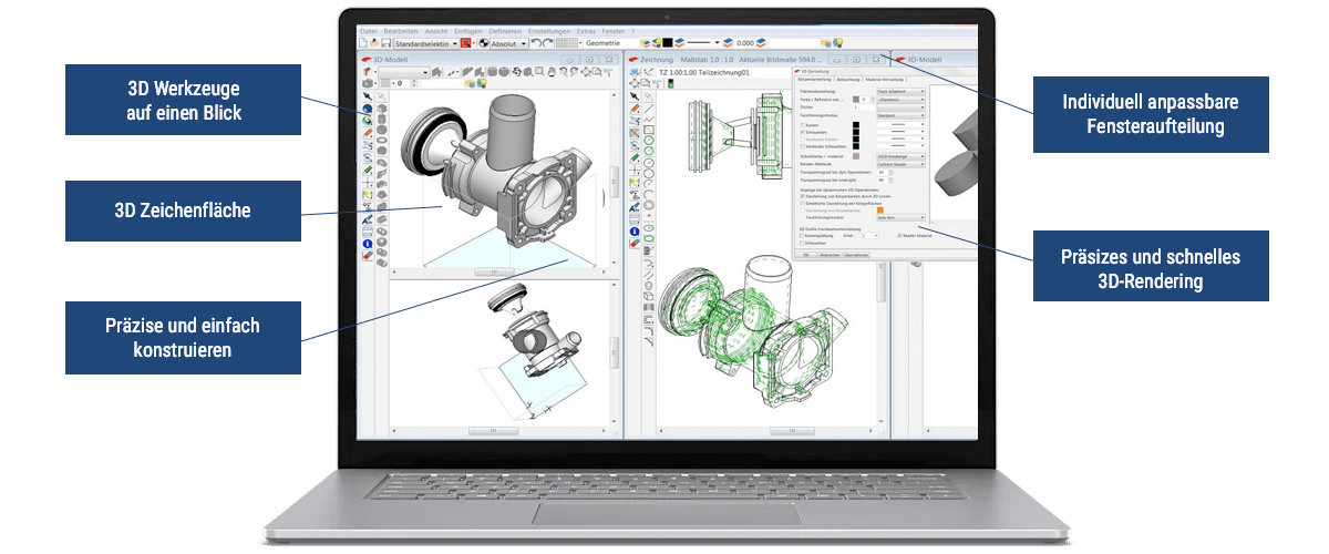 BeckerCAD 15 3D - Die leistungsstarke CAD-Software für Beruf, Studium ...