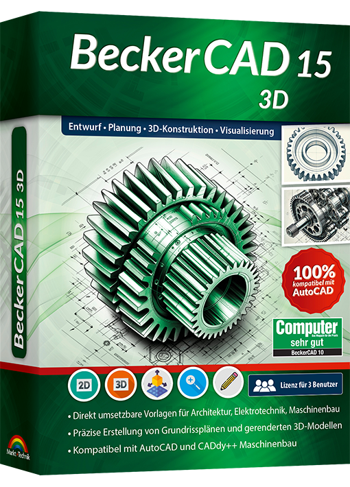 BeckerCAD 15 3D - Die leistungsstarke CAD-Software für Beruf, Studium ...