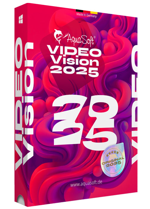 Aquasoft Video Vision 2025 | Software - Perfekte Videoshows einfach ...