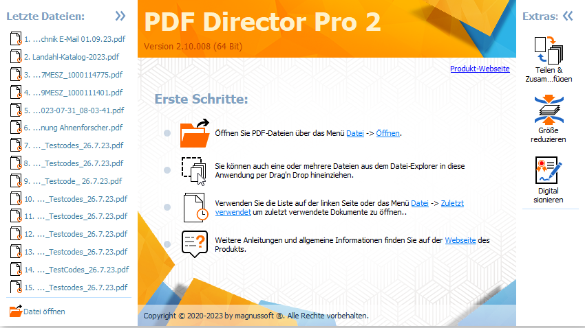 PDF Director 2 Pro - Der moderne PDF Editor in der neuen Version 2 ...