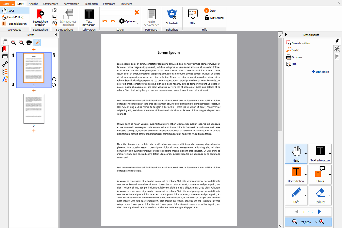PDF Director 2 Pro - Der moderne PDF Editor in der neuen Version 2 ...